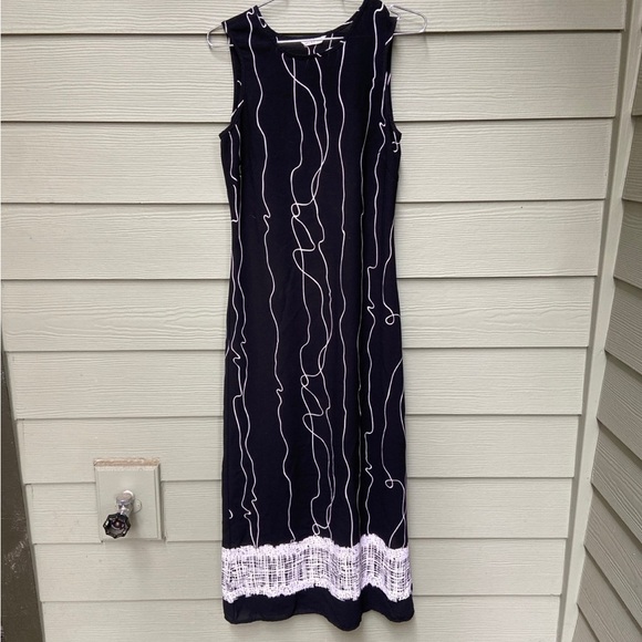 George | Dresses | George Black And White Maxi Dress | Poshmark